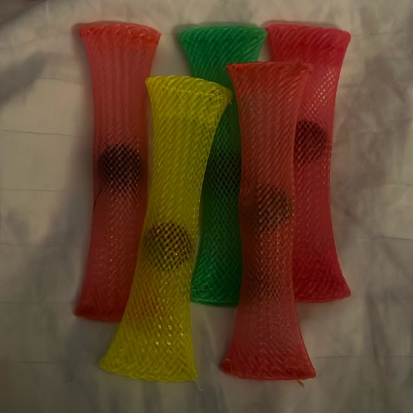 Toys | 5pc Marble Mesh Fidget Toys | Poshmark